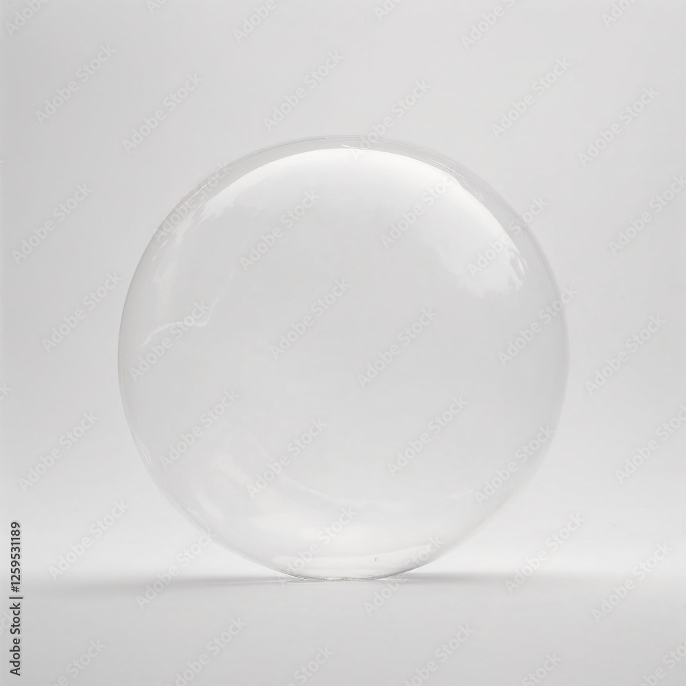 Beautiful round bubbles on a white background for water to cut and ...