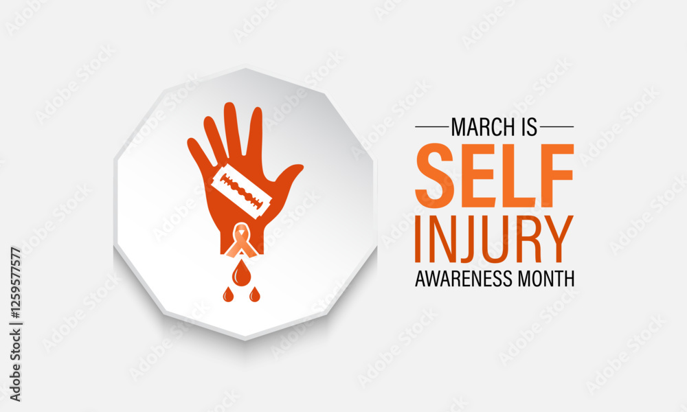 Self-Injury Awareness Month (SIAM) is observed every March to raise ...