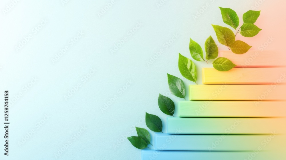 net zero emission A bar graph with declining carbon emissions ...