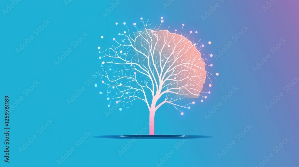 Structure Flowchart Mind Map Digital Mind Map With Hierarchical Branches Visualizing A Project