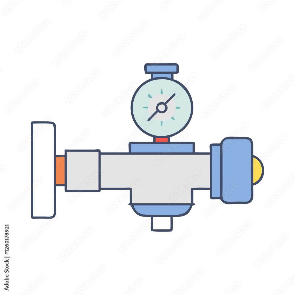 เวกเตอร์ Stock pressure relief valve icon, pressure relief valve vector ...
