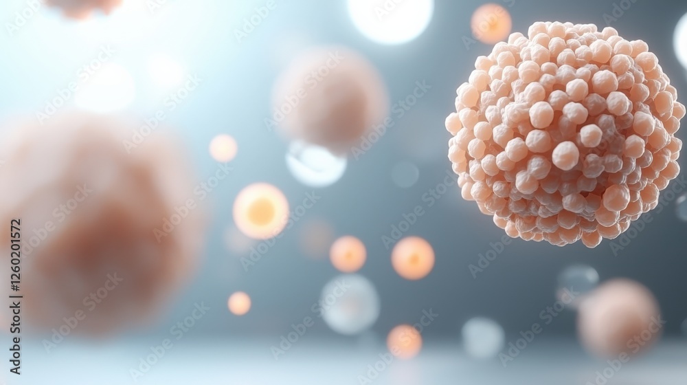Cell division process laboratory scientific visualization research ...