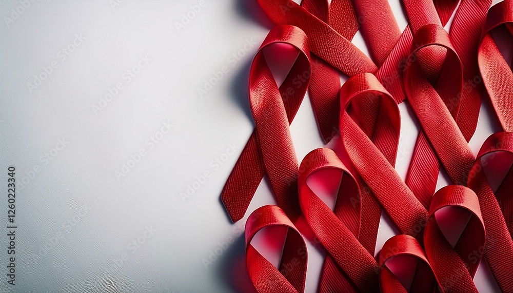 Lazo Rojo, símbolo internacional ideado para mostrar apoyo a la lucha ...