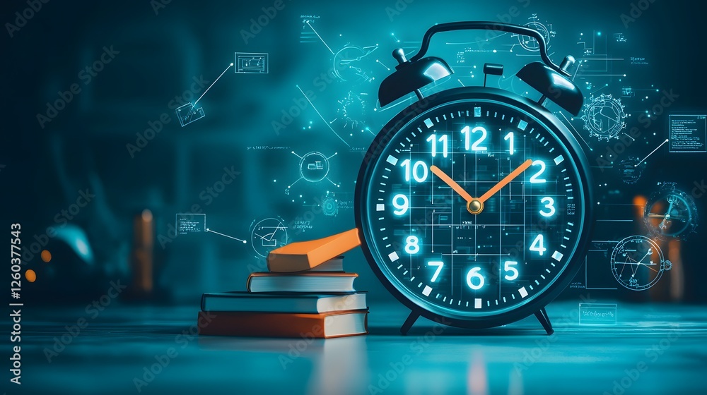 Time management tips office space background wallpaper digital art ...