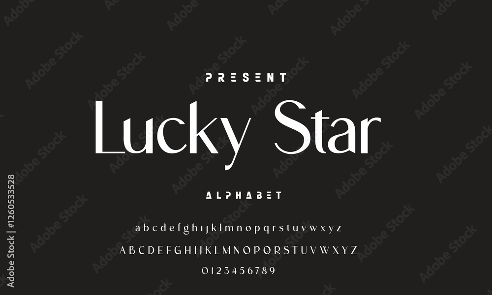 Lettering Fashion Designs. Modern elegant alphabet letters font and ...