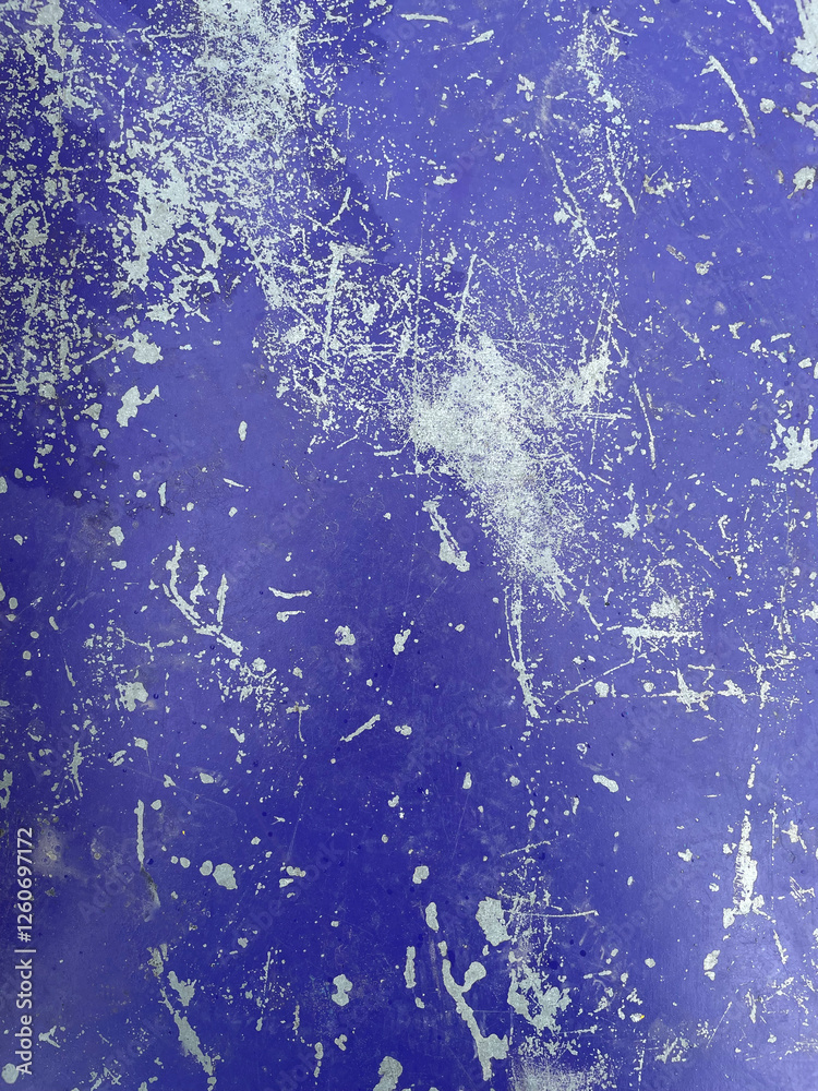 Worn purple paint on metal sheet texture background. Old purple ...