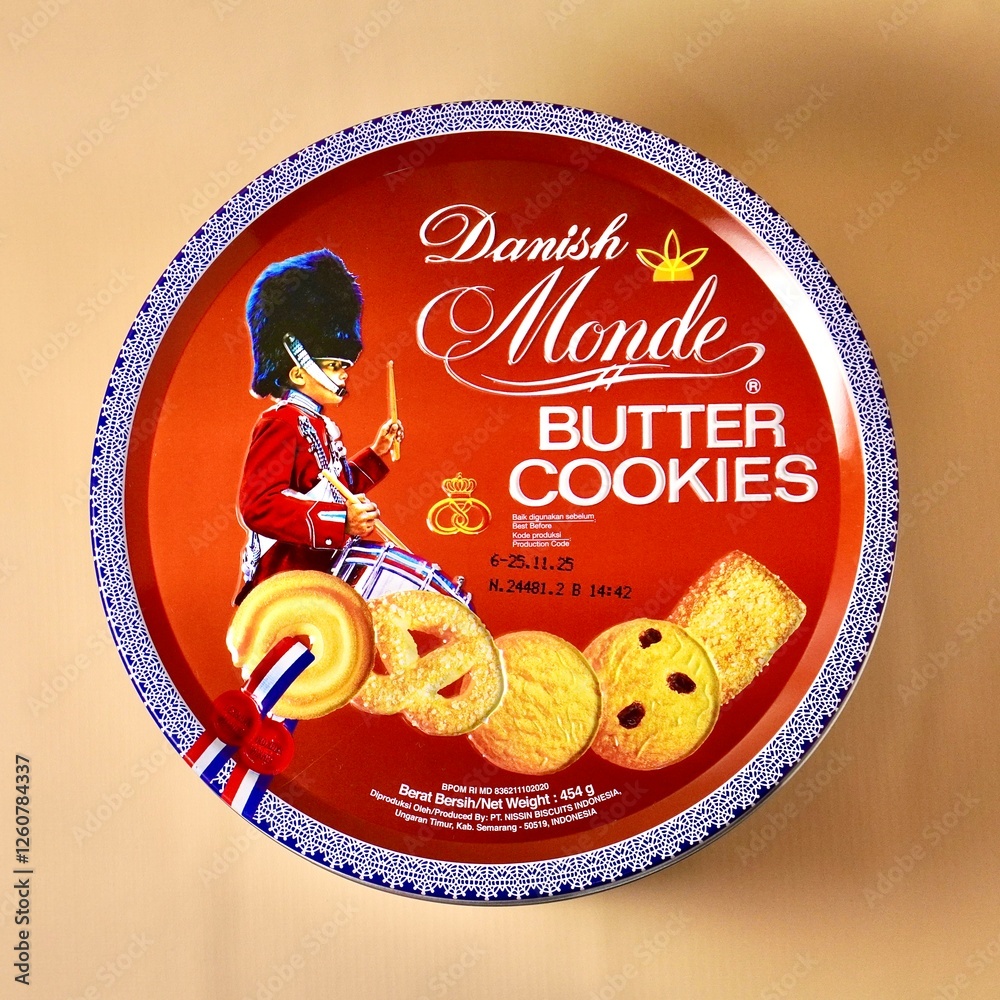 Jakarta, Indonesia - February 5th, 2025 - Nissin Danish Monde butter ...