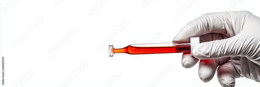 This image shows a hemoglobin typing test, essential to diagnose ...