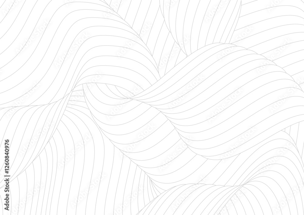 Linear composition. Layout for the design of banners, posters, posters ...