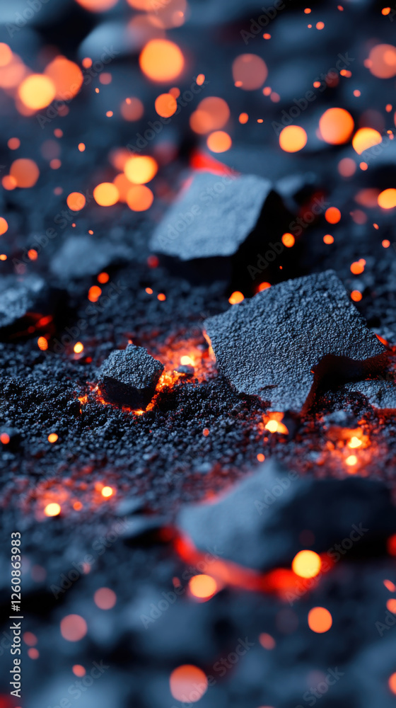Volcanic ash and embers simulation for dramatic visual effects design ...