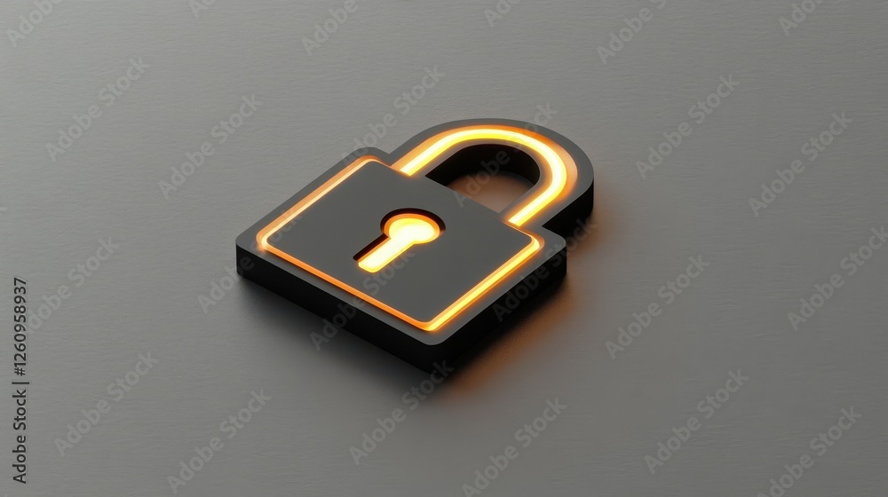 Hightech security, advanced digital lock with illuminated indicator for ...