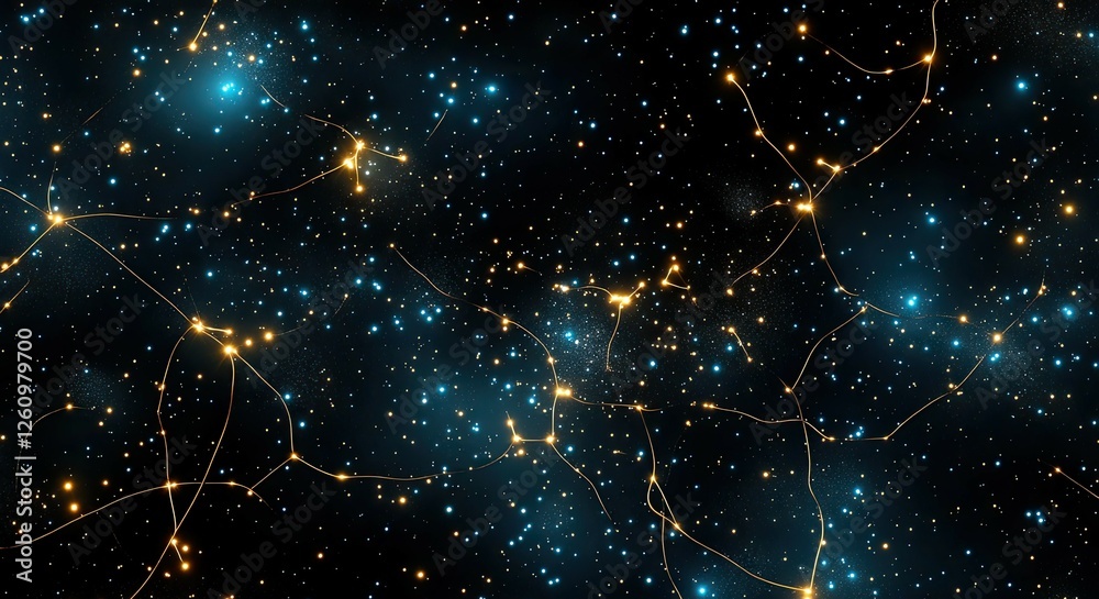 Illuminated neurons interact in a dynamic visual representation, demonstrating the complexity of ...