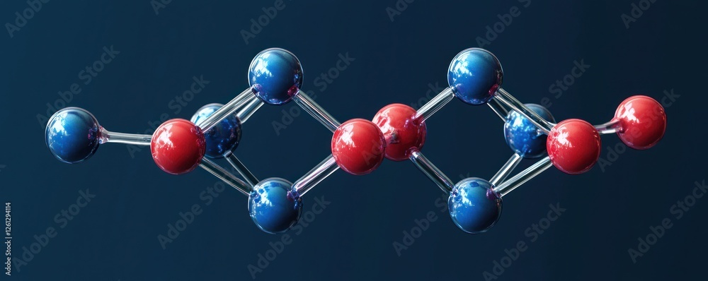 Ionic compound crystal structure with positively and negatively charged ...