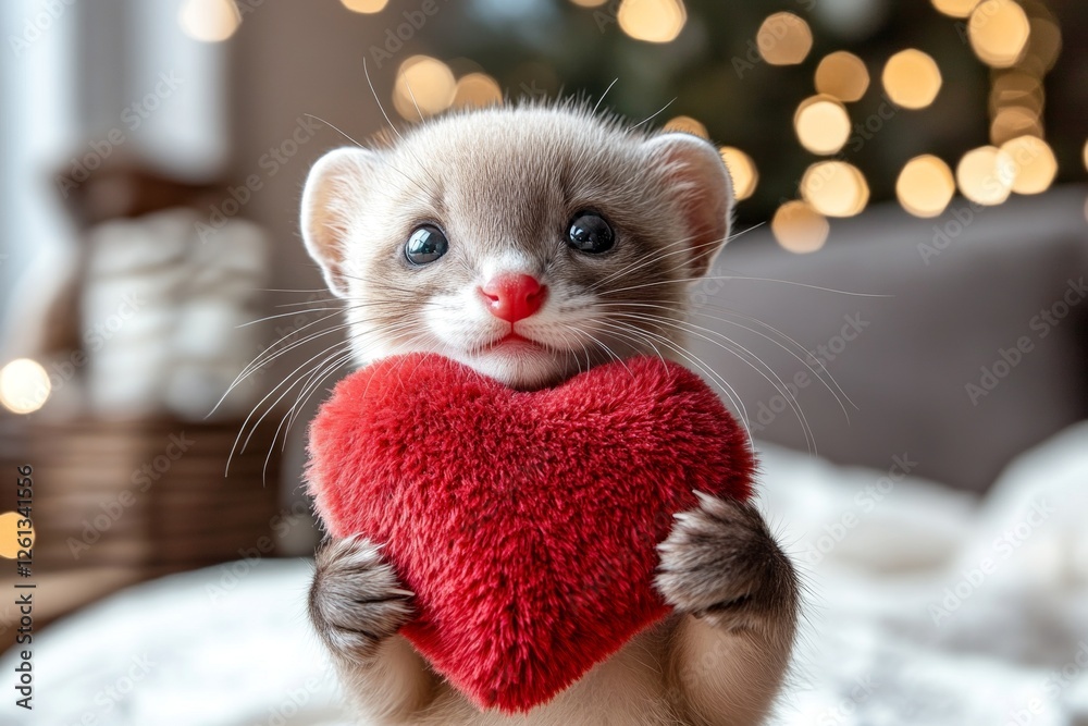 Ferret - my treasured animal. Ad animal visual idea. Cute ferret baby ...