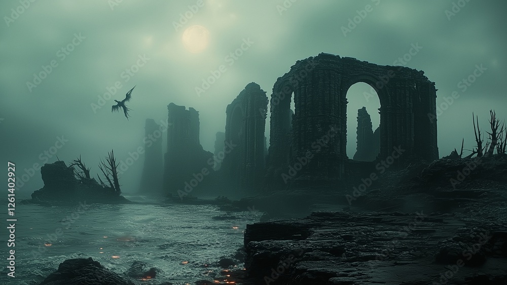 A dramatic and immersive collection of dark fantasy landscapes ...