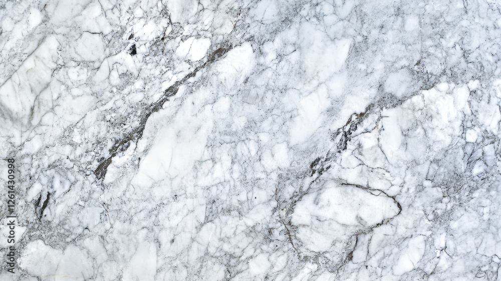 Carrara white premium marble texture background with black-grey curly ...