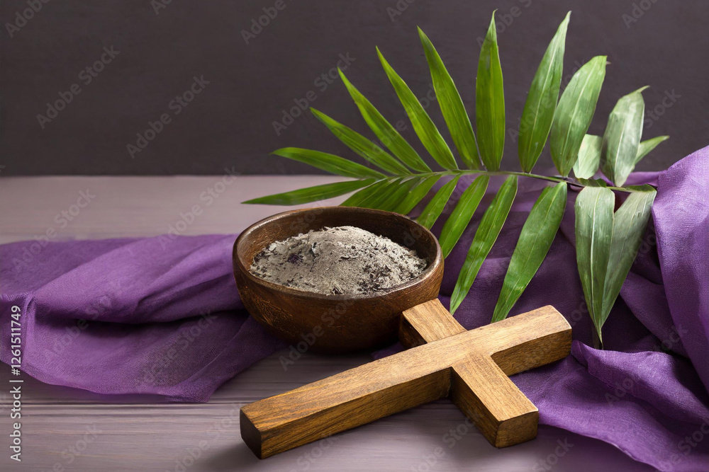 Holy Week, Lent, Palm Sunday, Good Friday, Easter Sunday Concept. Cross ...