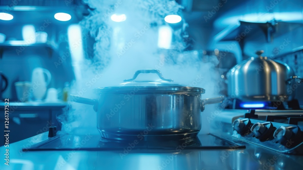 Pressure Cooker: This cooking device uses steam and high pressure to ...