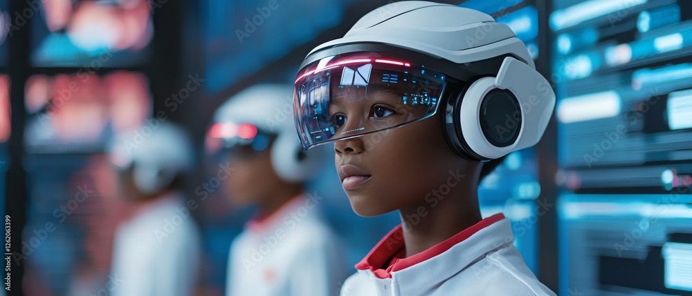 Students learning coding through hands-on interactive lessons with AI ...