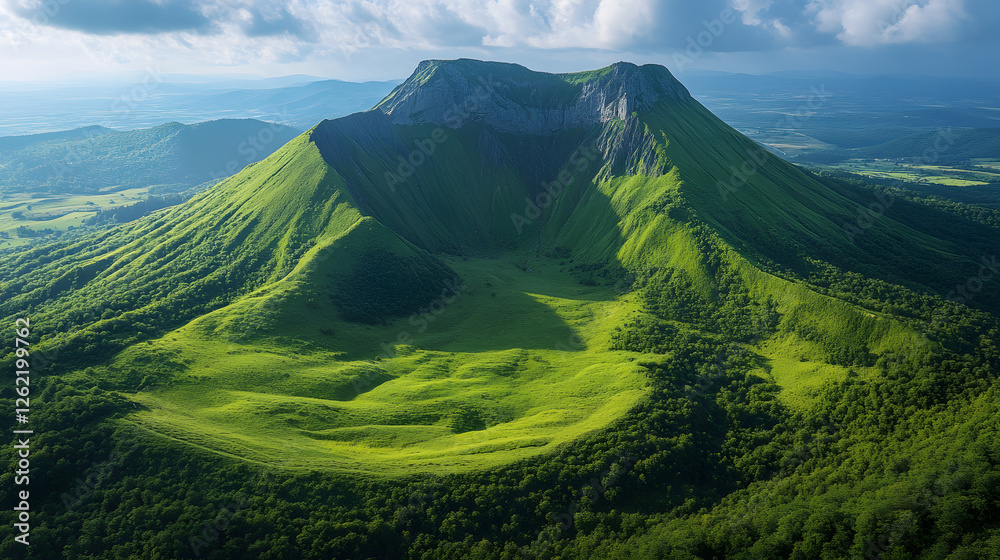 Explore the rugged beauty of the Auvergne volcanoes, where ancient ...