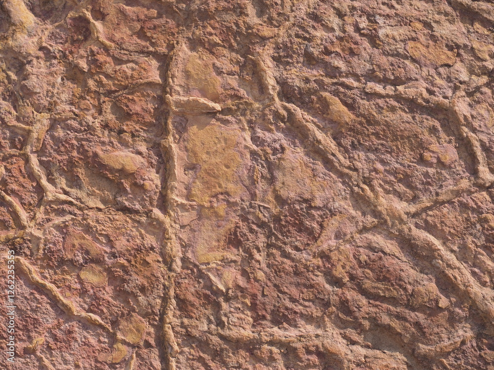 Excavation rock surfaces destroy the environment Stock Photo | Adobe Stock