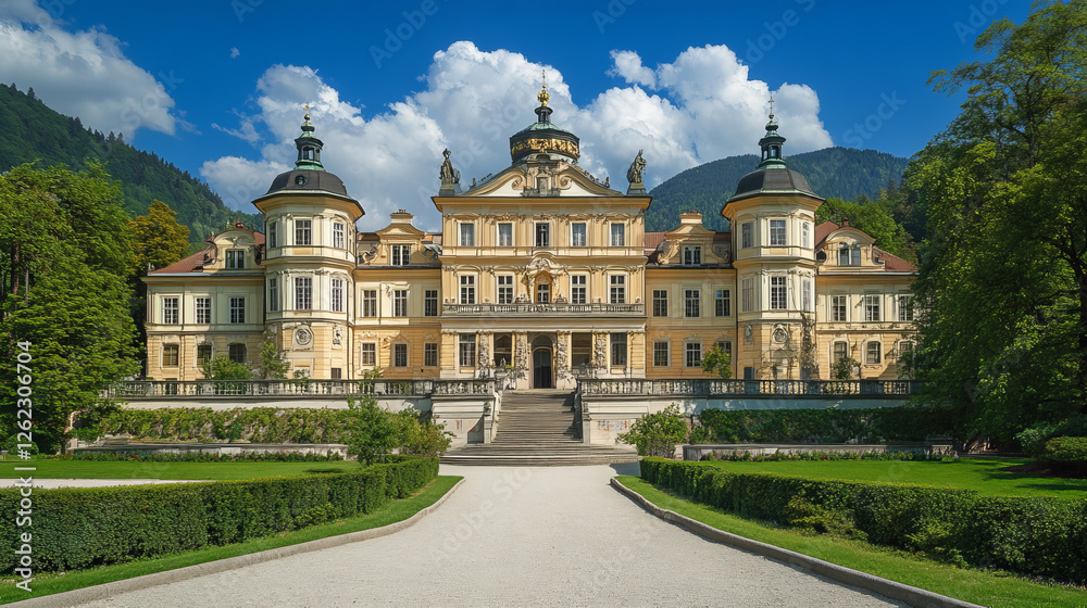 Austria historic architecture and Austrian famous buildings symbols ...