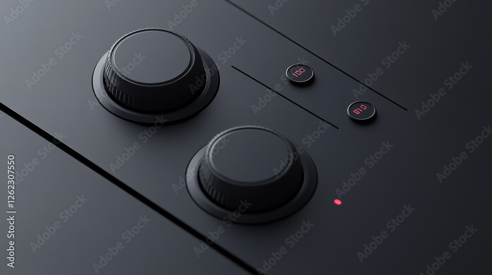Neomorphic Ui kit mobile app round level buttons. Sound volume control ...