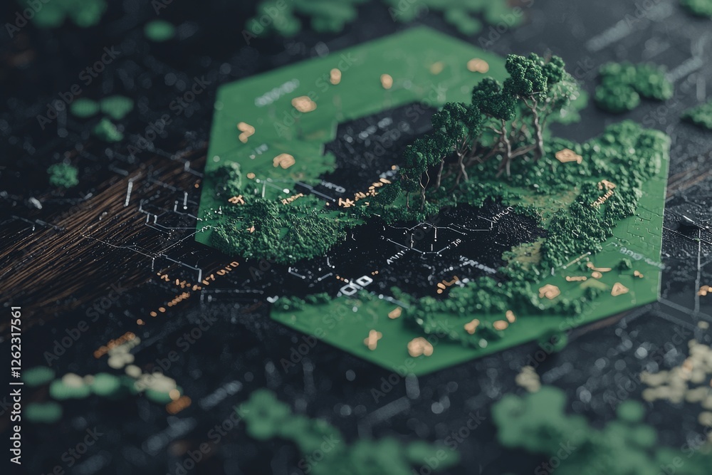 Hexagon featuring ISO icons for satisfaction, verification, quality ...