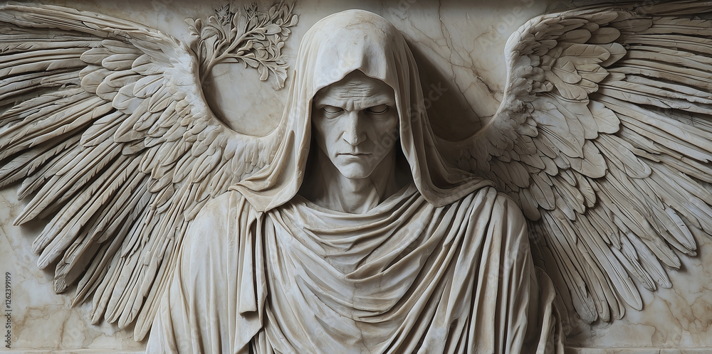 Thanatos (Tanatos) is the god of death, the twin brother of the god of ...