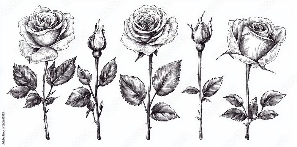 Roses featuring a vintage stipple effect in a y2k coquette collage ...