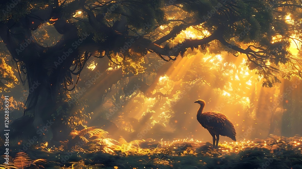 Haast's Eagle (Hieraaetus moorei) was the largest eagle ever, native to ...