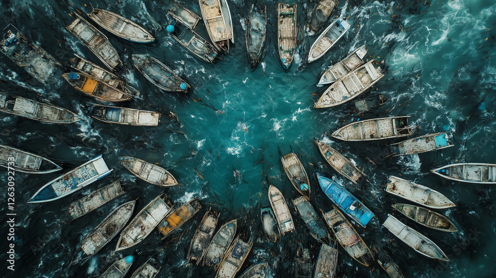 Drone capture shows overwhelming evidence of overfishing in coastal ...