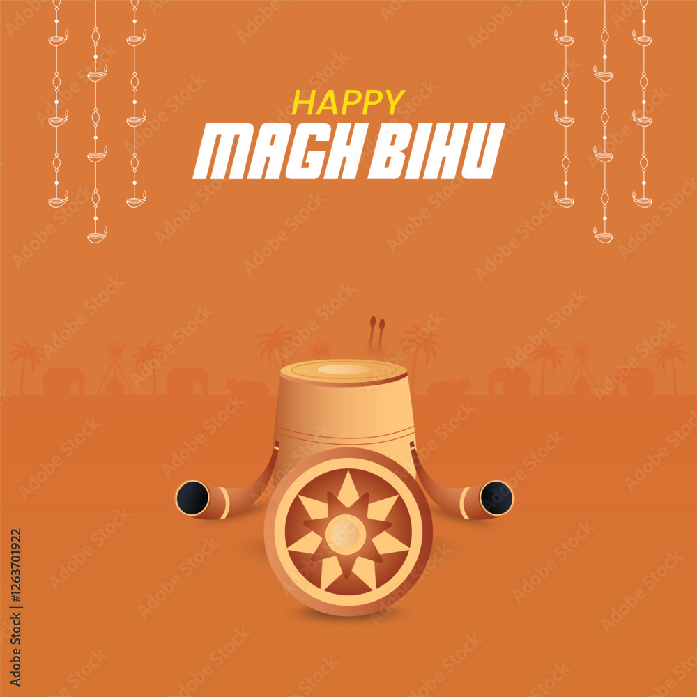 Happy Bihu festival of Assamese New Year Bihu of Assam India with ...