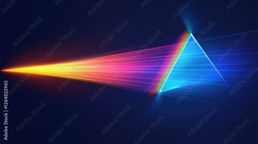 Visible light diagram. Color electromagnetic spectrum, light wave ...