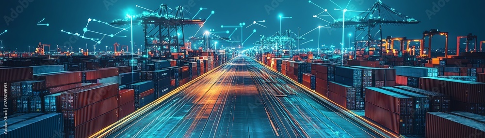 Advanced logistics network, global supply chain optimization ...