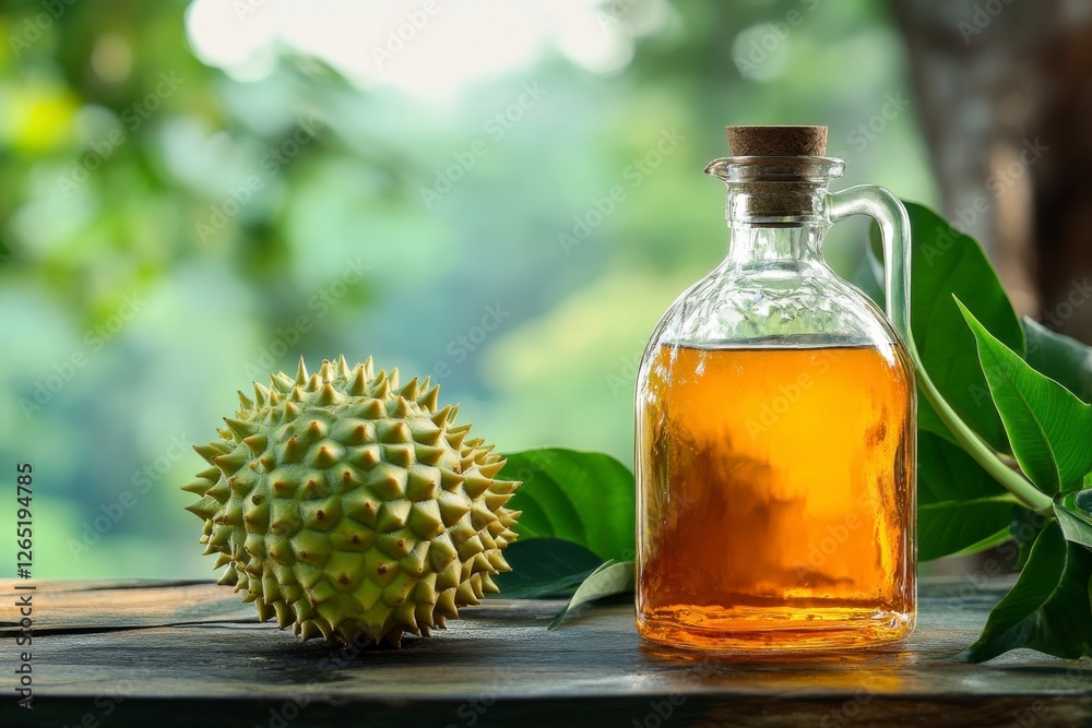 Soursop Bitter drink showcases tropical fruit's health benefits in a ...