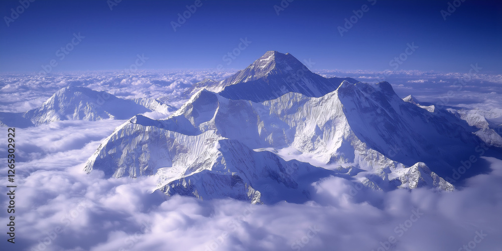 These images showcase stunning views of snow-capped Himalayan peaks ...