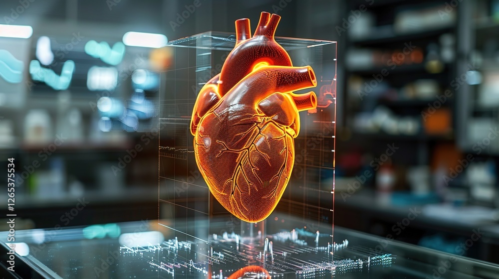 Innovative 3D Holographic Imaging of Cardiac Models in Laboratory ...