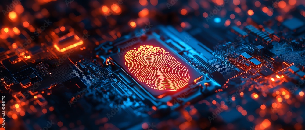 Advanced motherboard with digital fingerprint recognition, digital ...