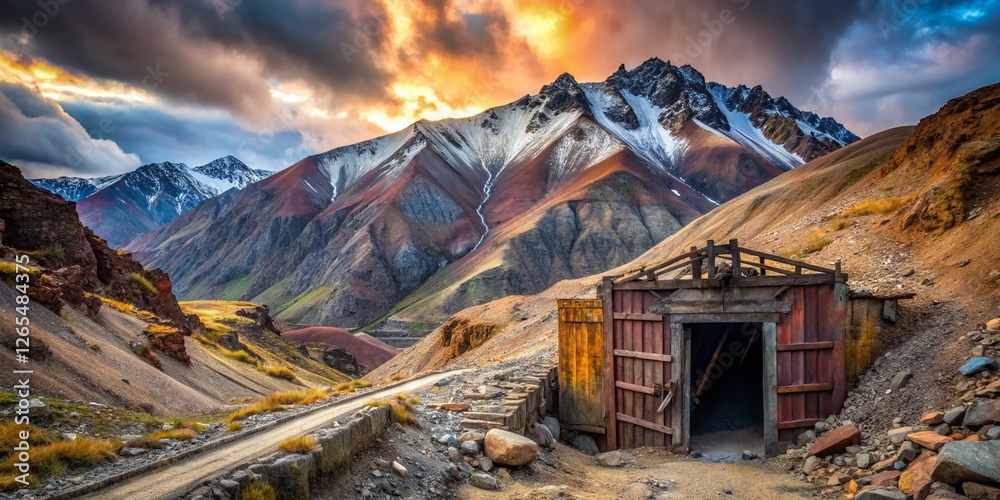 Abandoned Andean Mine Shaft - Urban Exploration Photography, Cordillera ...