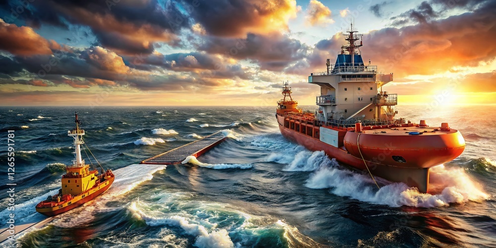 Anchor Handling Tug Supply Vessel Static Towing FPSO Tanker - Dynamic ...