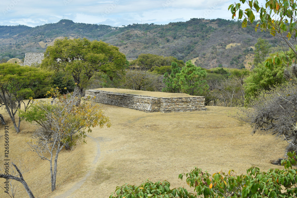 Ciudad Kaqchikel antigua de Mixco Viejo construida alrededor del siglo ...