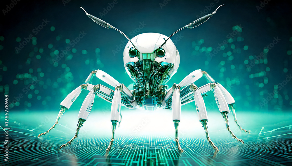 Cyber-ant protector or cyber-spy of digital ecosystems, interlocking ...