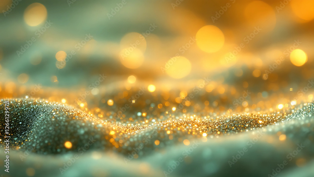 Landscape capture of luxury glitter shiny background in taupe brown and ...