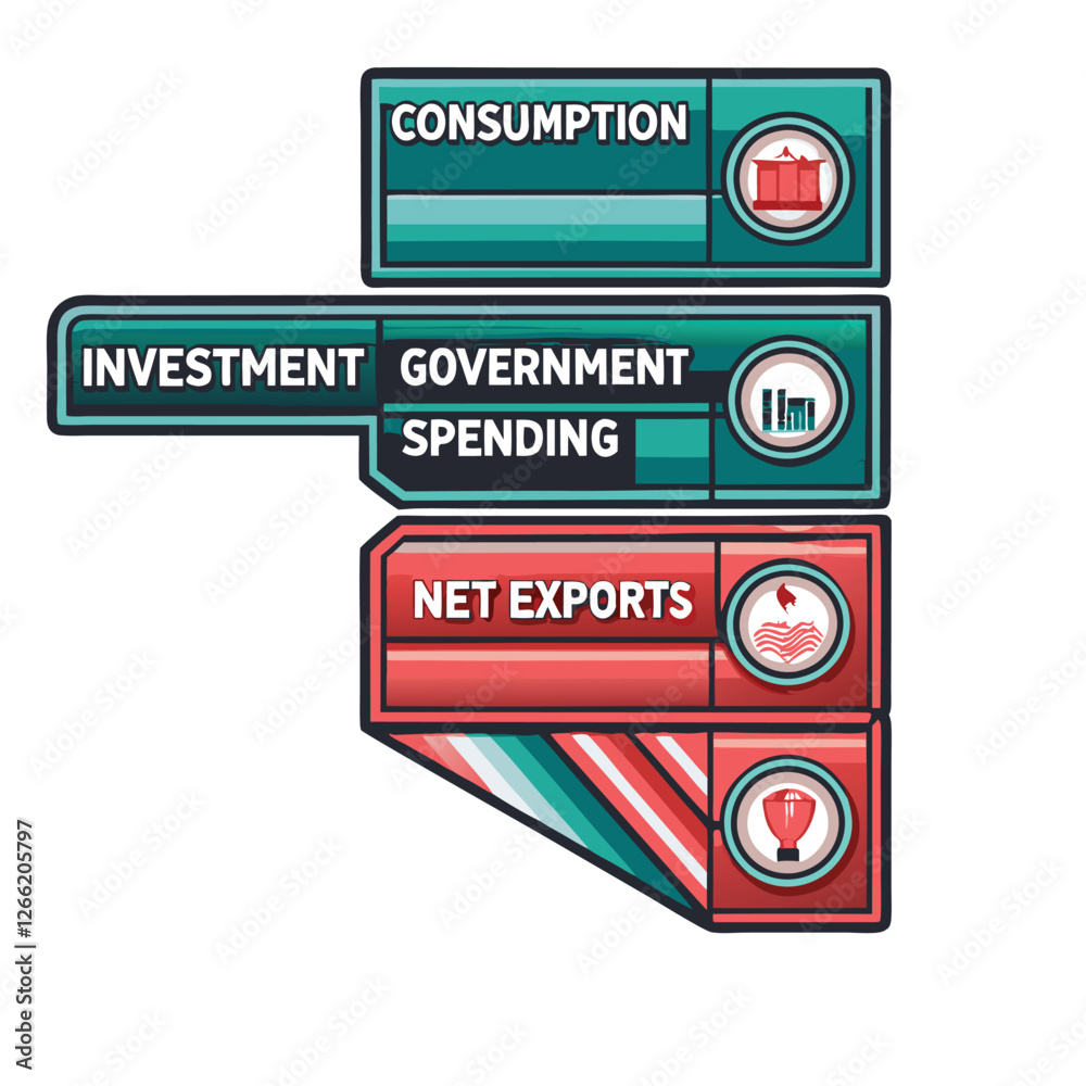 Generate a precise vector diagram illustrating the resolved components ...