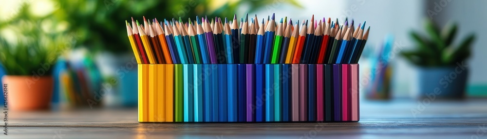 Focus and concentration tips flat design front view distraction-free ...