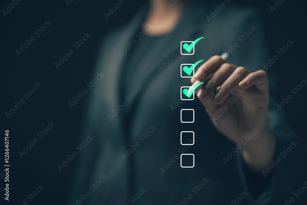 Reviewing and completing online survey forms document management system ...