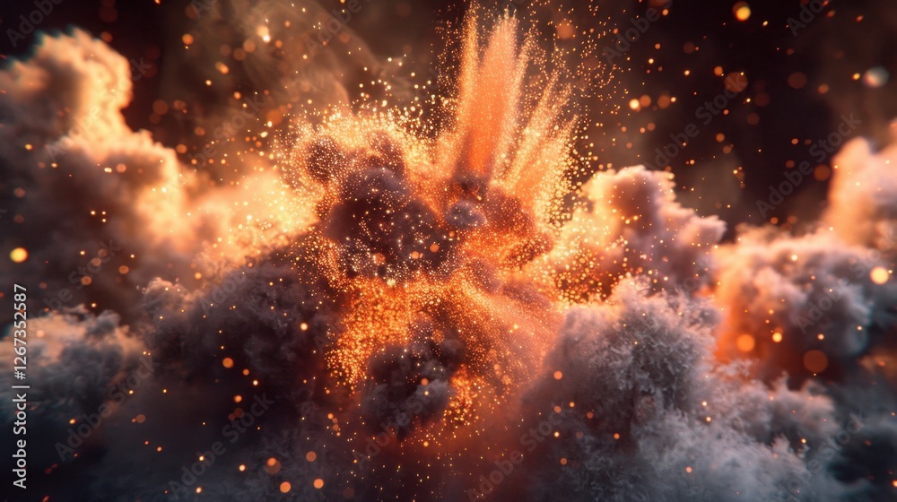 Chemical Explosion: A sudden and powerful explosion caused by a ...