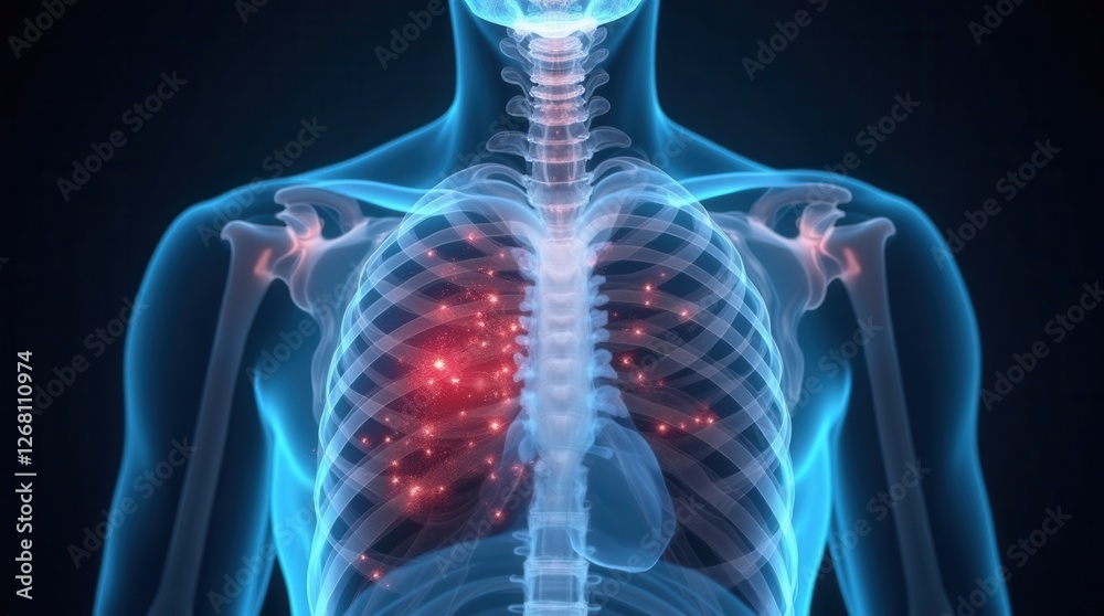 Technical 3D Medical Visualization of Human Chest X-ray with ...