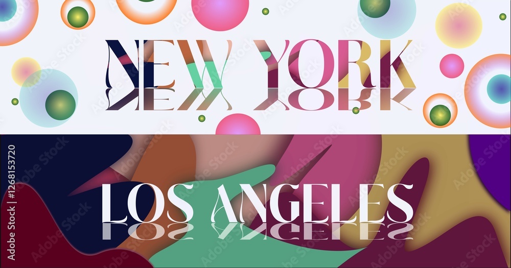 New York name isolated. New York graffiti. New York typography. New ...